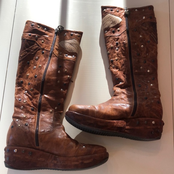 Roberto Cavalli | Shoes | Leather Roberto Cavalli Boots | Poshmark